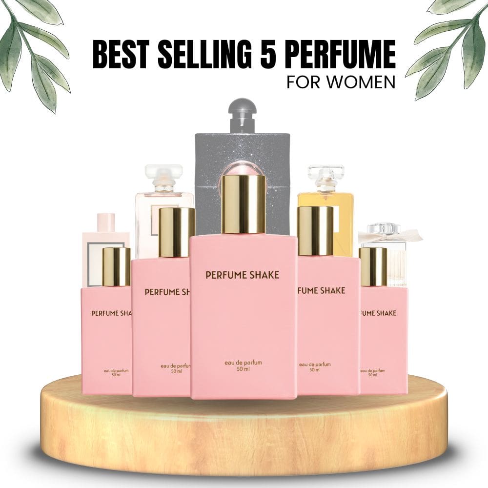 5 Best Selling Women Perfumes Set by Perfume Shake in UAE – Mix Shake ...